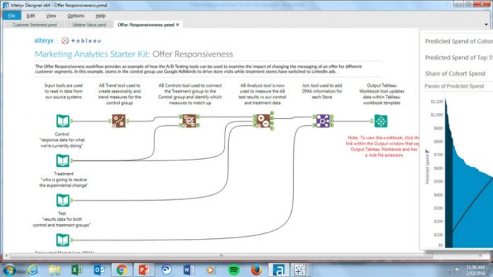 Getting started with Alteryx and Tableau