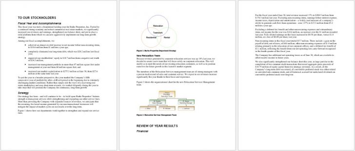 Tips – Same Page Section Breaks in Word