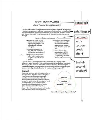 Tips – Same Page Section Breaks in Word