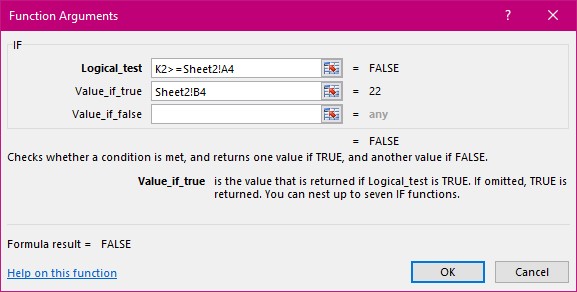 Tips – Using a Nested IF Function in Excel