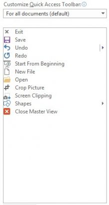 Tip – Quick Access Toolbar in MS Office