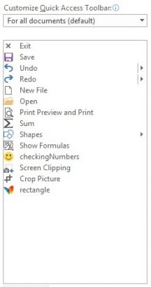 Tip – Quick Access Toolbar in MS Office