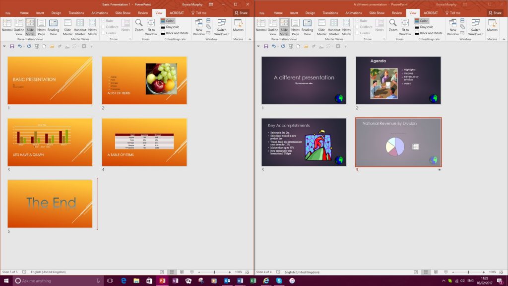 Tips – how to use slides from different presentations but keep to a ...