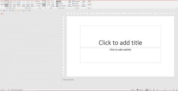 Tips - Using Outline View in PowerPoint
