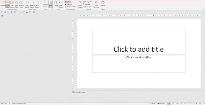 Tips - Using Outline View in PowerPoint