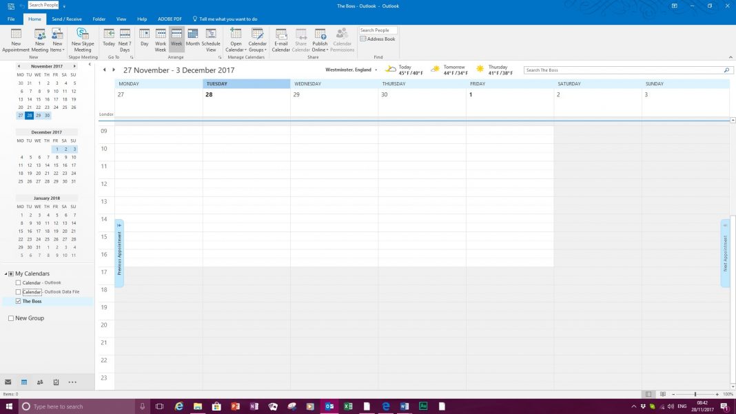 Tips – setting up a meeting in Outlook Calendar