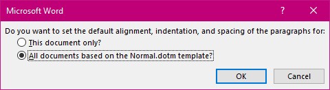 Setting defaults for Word Documents - Enterprise Times