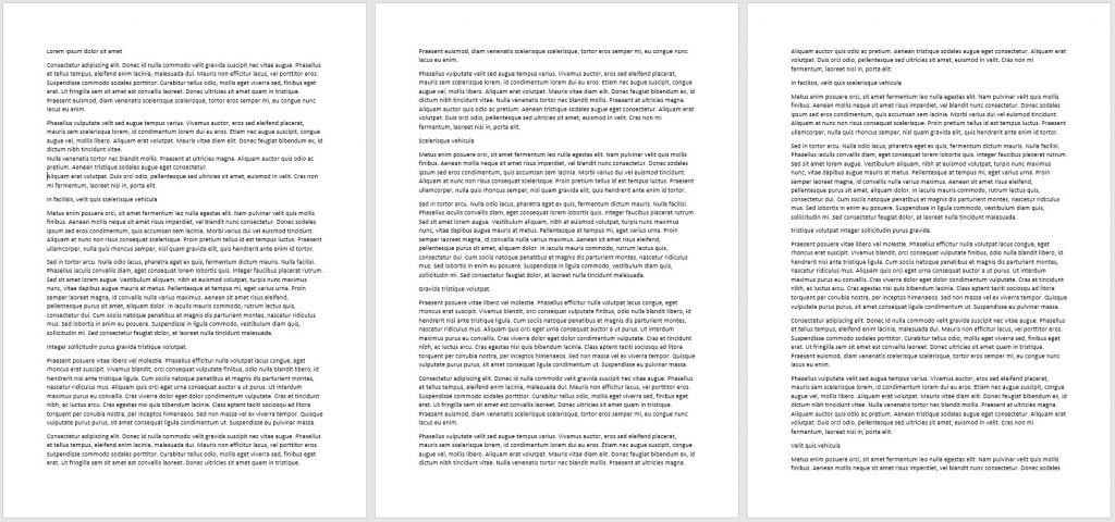 All things Page Break in Word