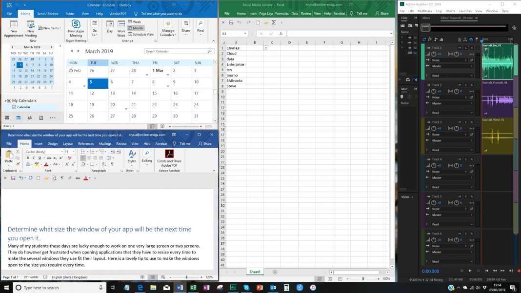 Determine what size the window of your app will be the next time you ...