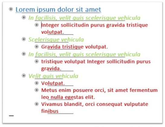 What is and how to use the Outline View in MS Word