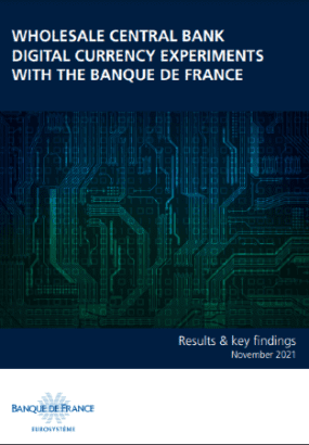 Banque de France reports on wholesale CBDC experiments