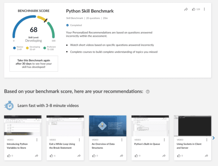 Skillsoft launches new Skill Benchmark Assessment software