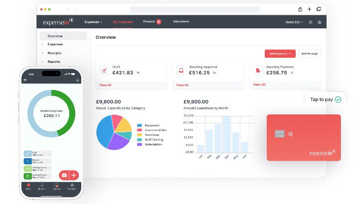 ExpenseIn Launches New Corporate Card